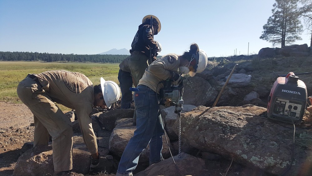 Rock work | Rogers Lake (Part II) - American Conservation Experience